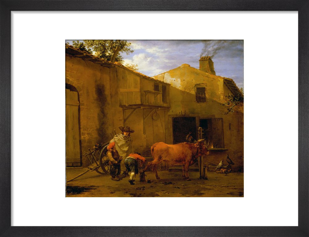 A Smith shoeing an Ox – prints-dulwichpicturegallery